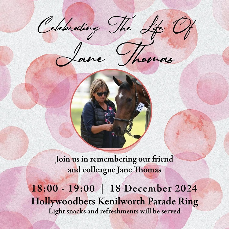 Jane Thomas Memorial At Hollywoodbets Kenilworth On Wednesday – Turf Talk